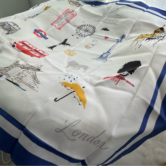 J. Crew | Accessories | J Crew London Square Scarf | Poshmark
